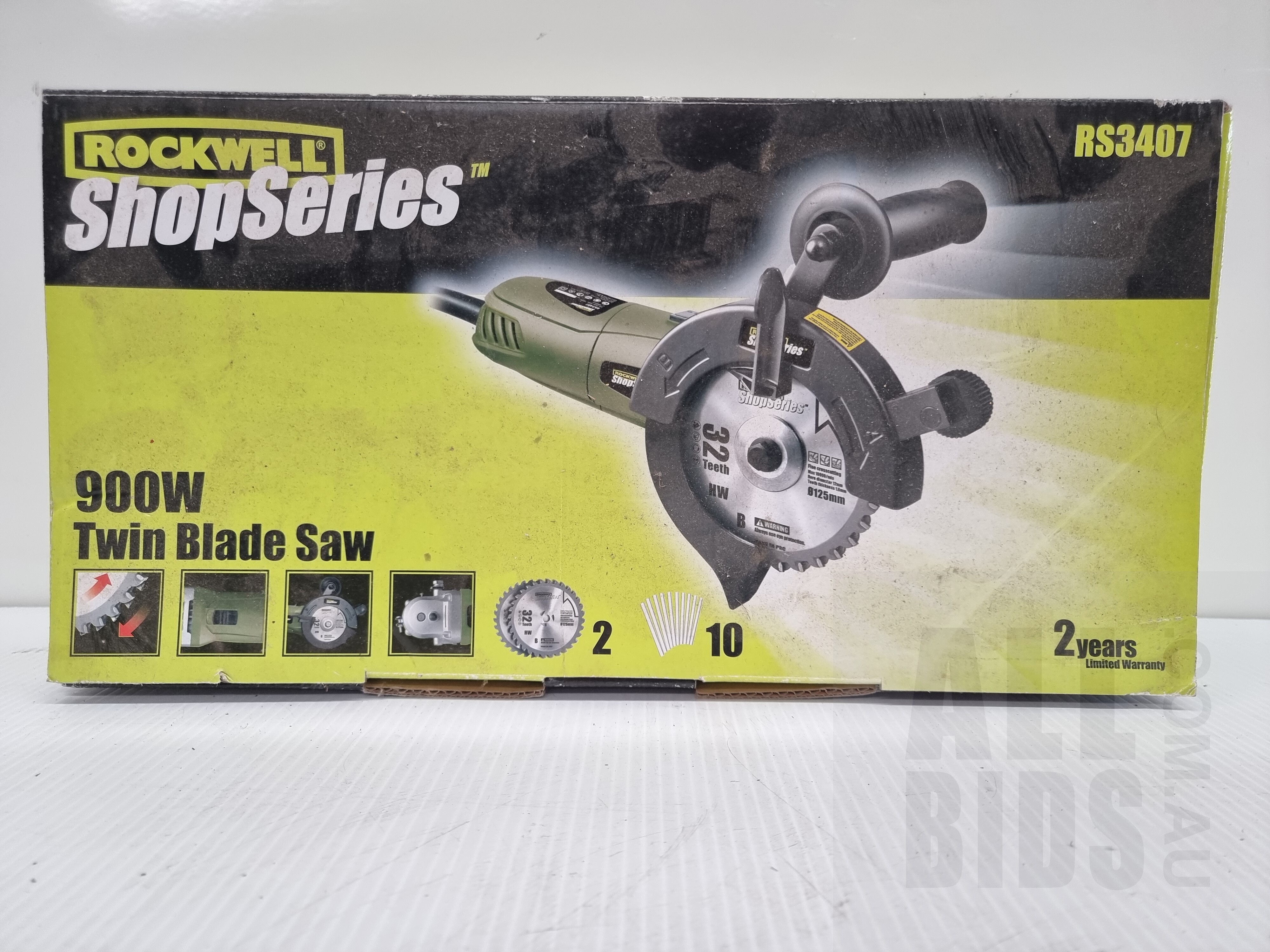 Rockwell RS3407 Twin Blade Saw 240 Volt