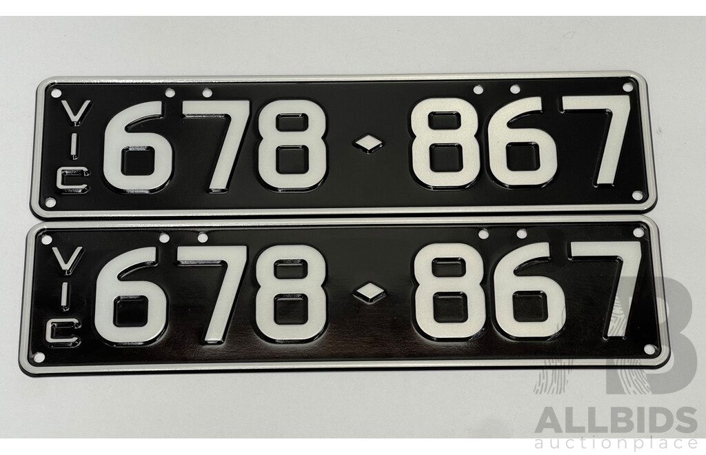 Victorian VIC Custom 6 Digit Numerical - Lot 1518918 | CARBIDS Victorian VIC Custom 6 Digit Numerical - Lot 1518918 | CARBIDS
