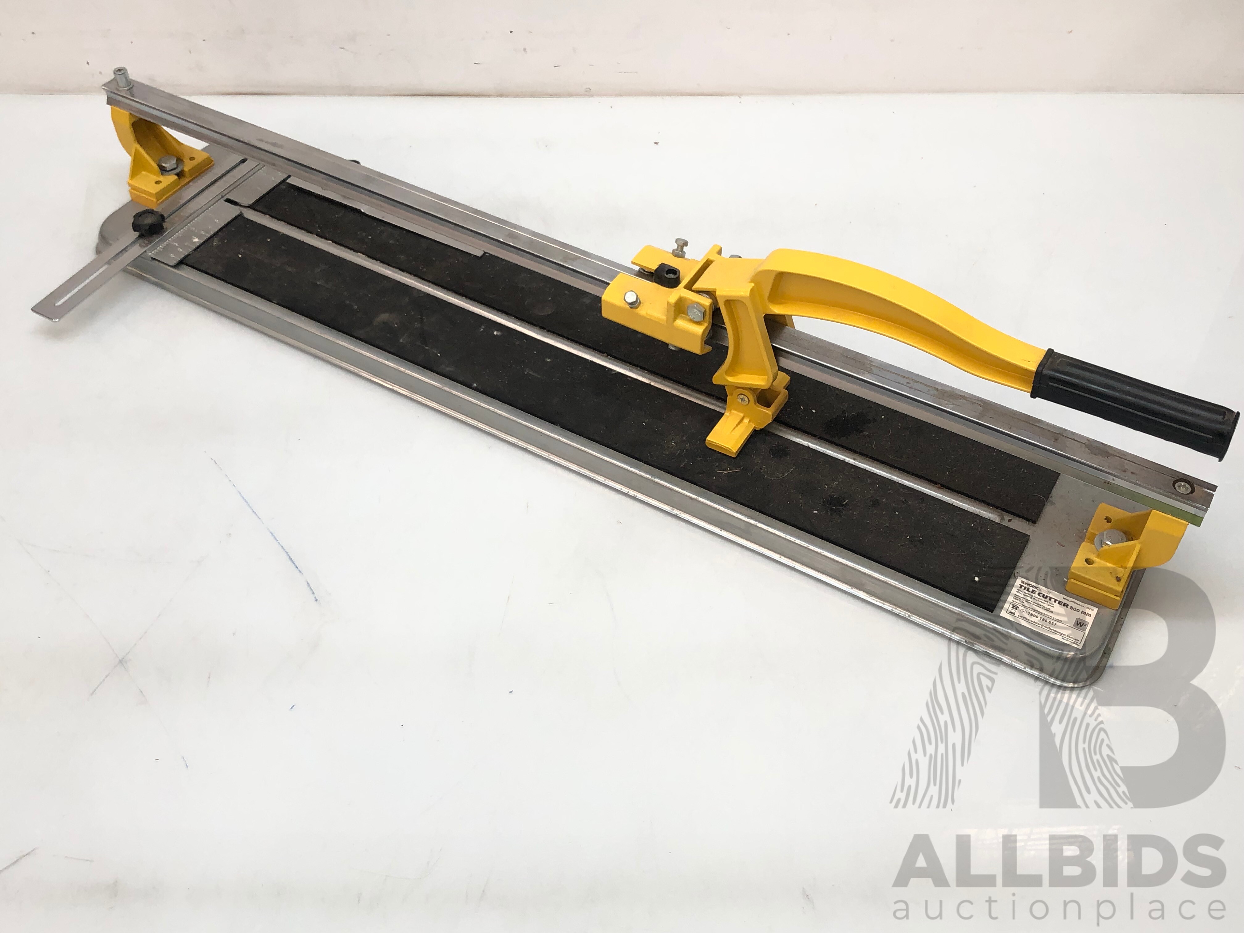 Workzone 800mm Tile Cutter Lot 1524660 ALLBIDS