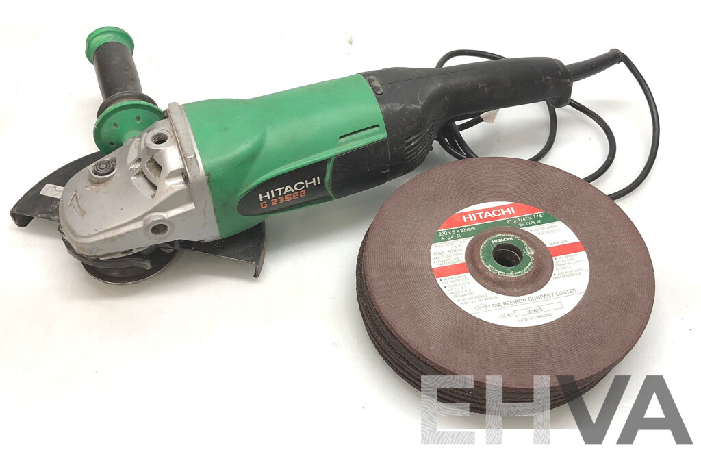 Hitachi 2400 Watt Electric 230mm Angle Grinder