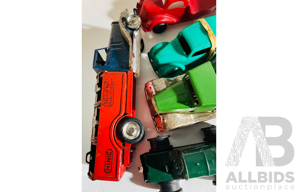 Collection of Vintage Toy Cars - Lot 1530290 | ALLBIDS