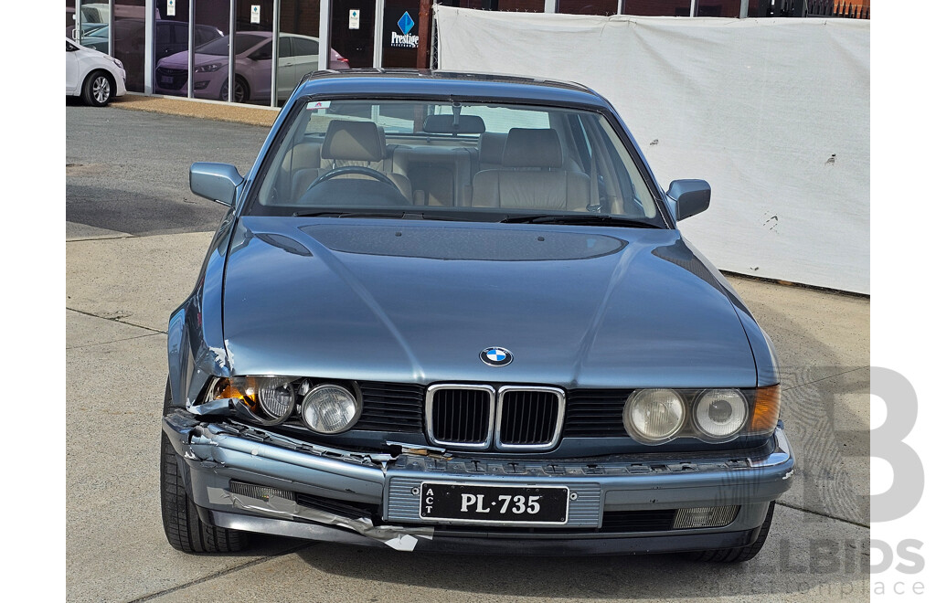 5/1988 Bmw 735iL 4d Sedan Blue - Lot 1543865 | CARBIDS