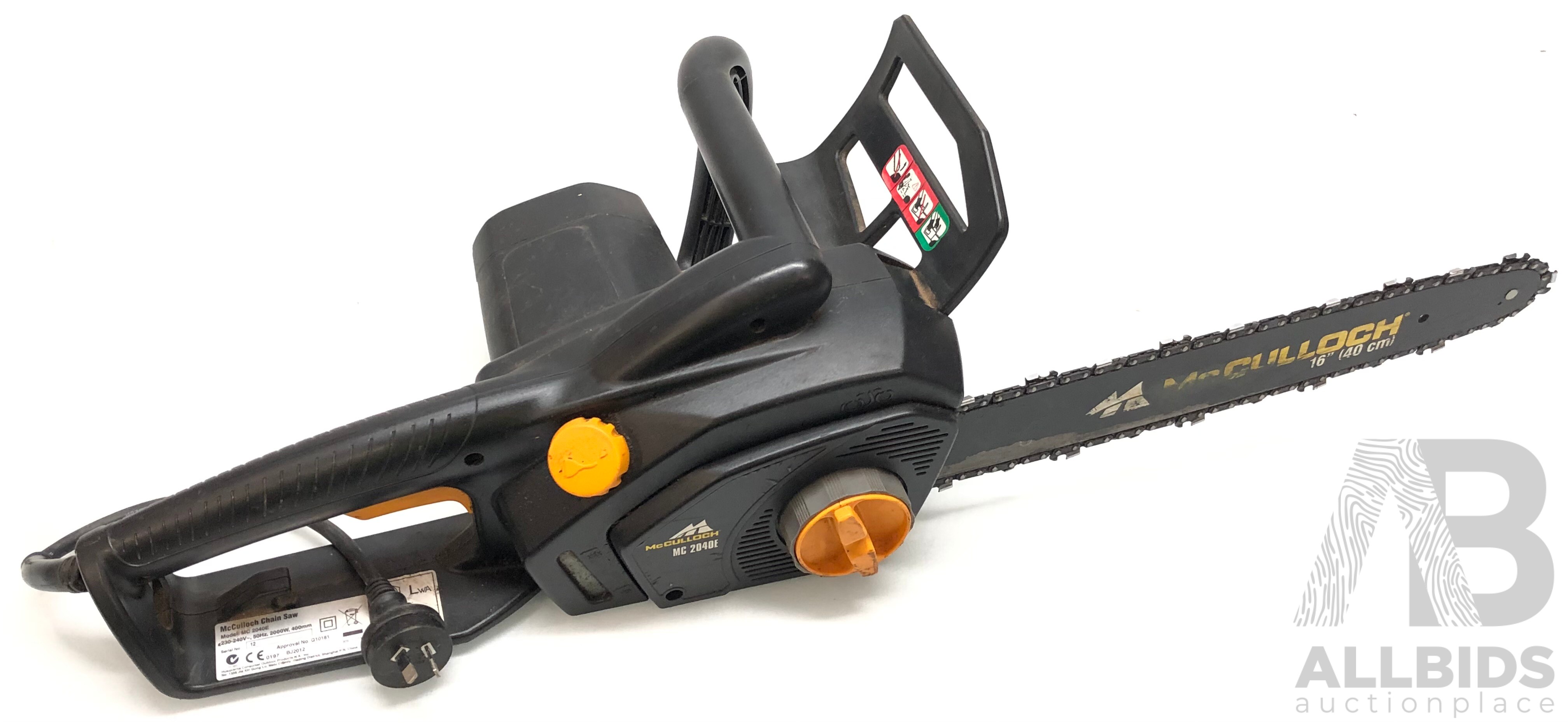 McCulloch MC 2040E Electric Chainsaw